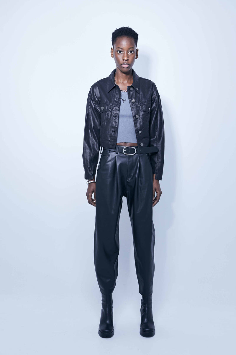 COATED DENIM JACKET PURETA USHUAIA COLLECTION – The Ushuaïa Collection