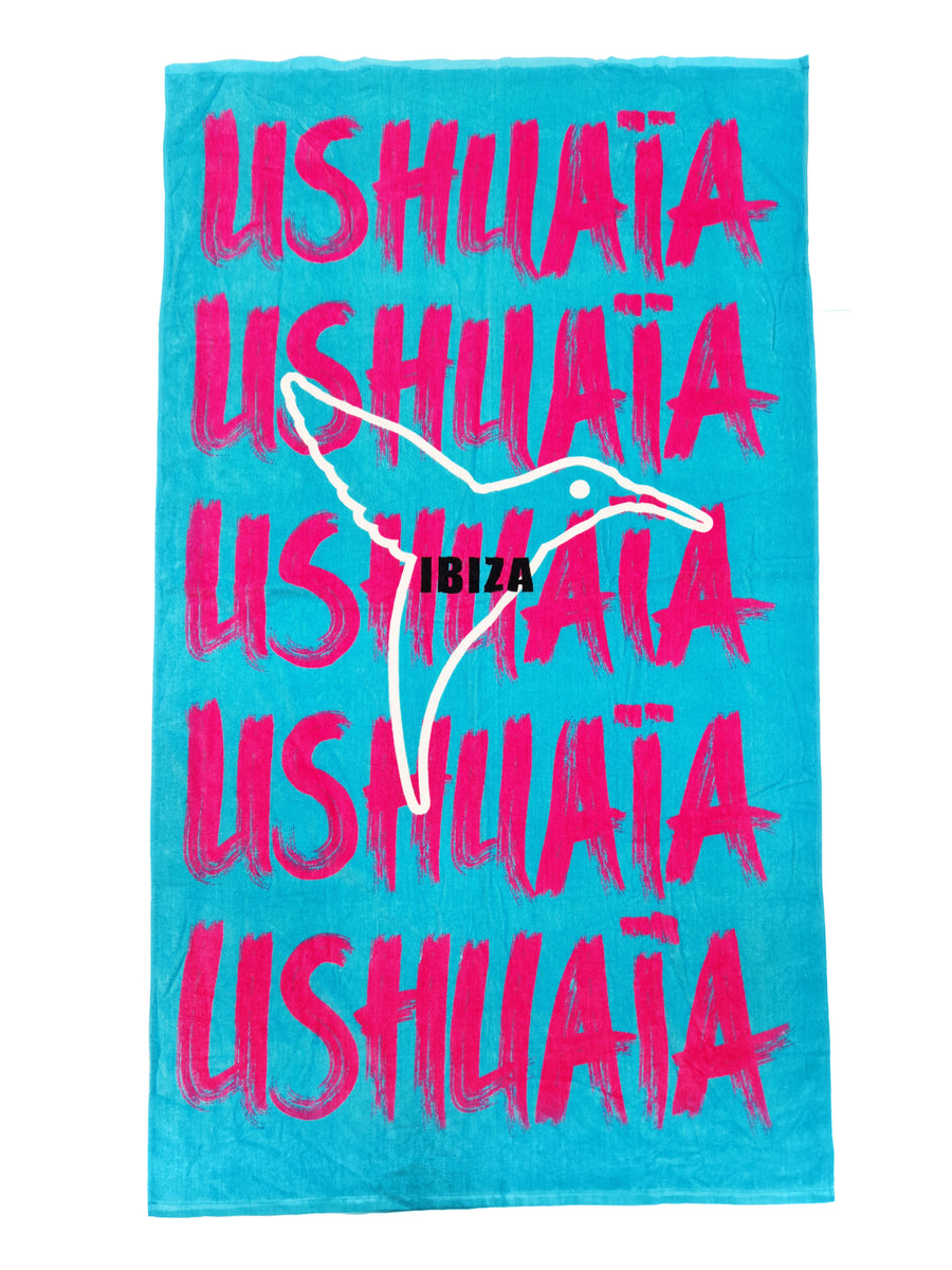 Ush blue towel – The Ushuaïa Collection